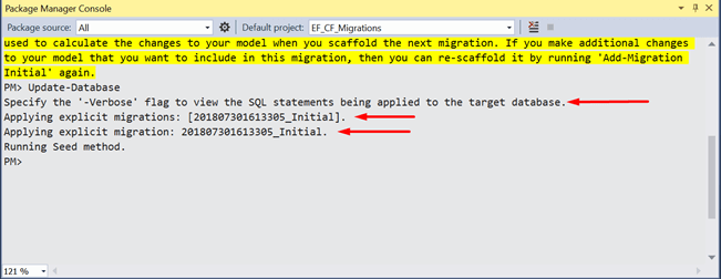 Code First Approach And Code First Migrations In Entity Framework